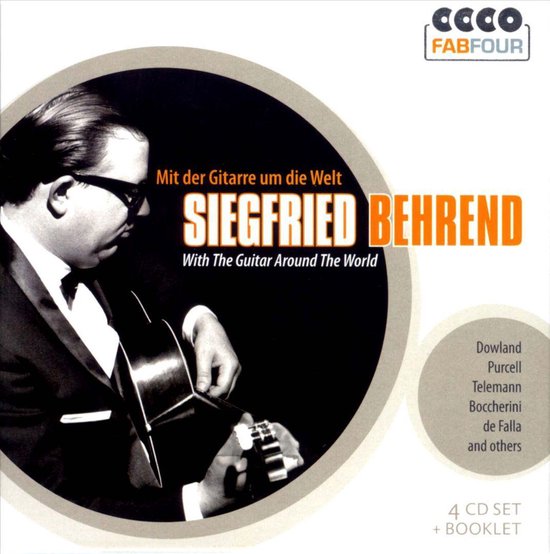 With The Guitar Around The World, Siegfried Behrend | CD (album) | Muziek | bol.com