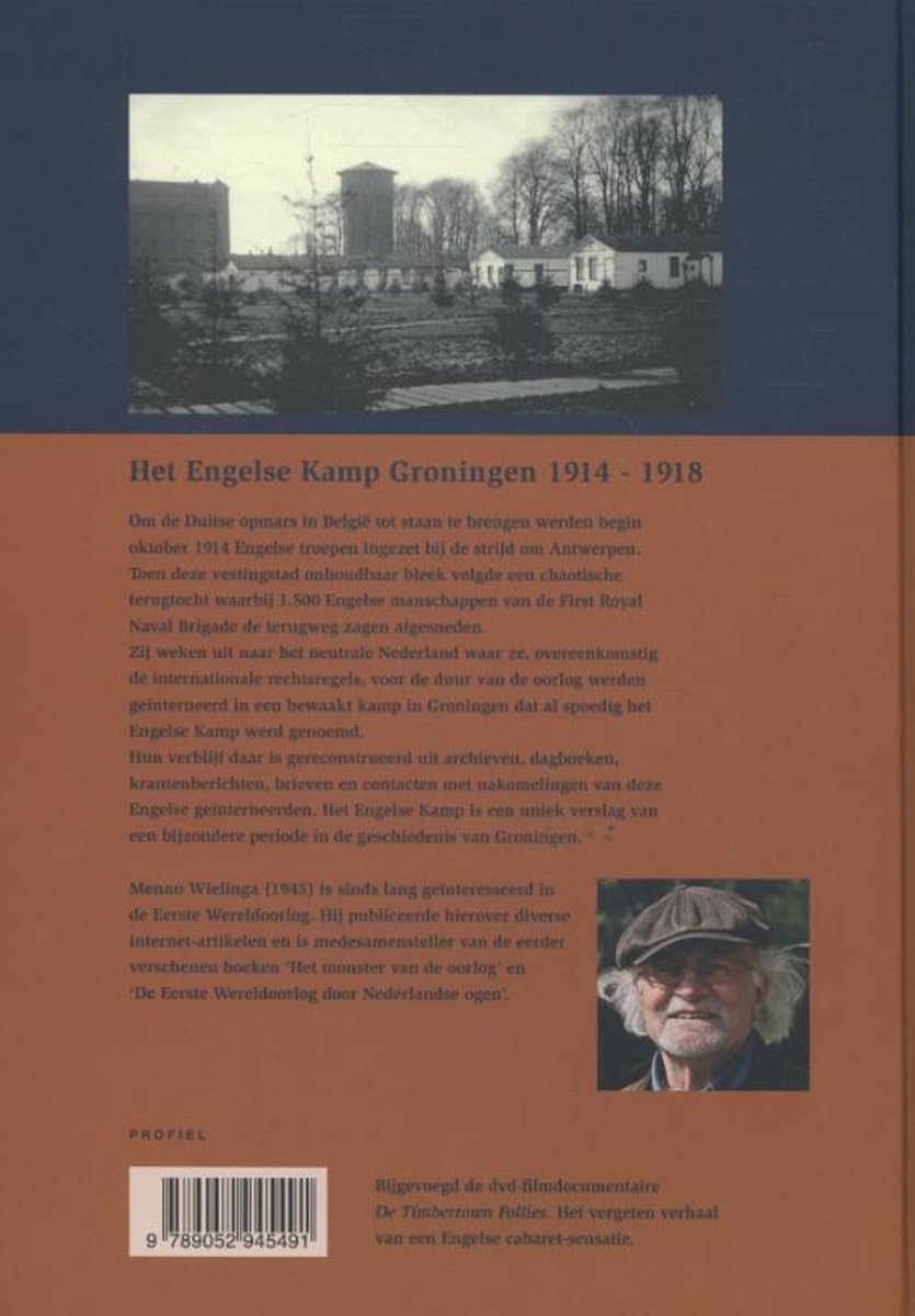 Het Engelse kamp in Groningen | 9789052945491 | Menno Wielinga | Boeken ...
