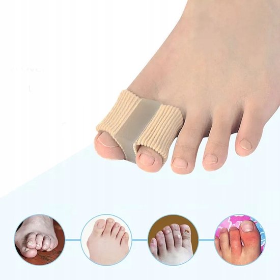 Gel Hallux-separator met dubbele ring - maat L | bol