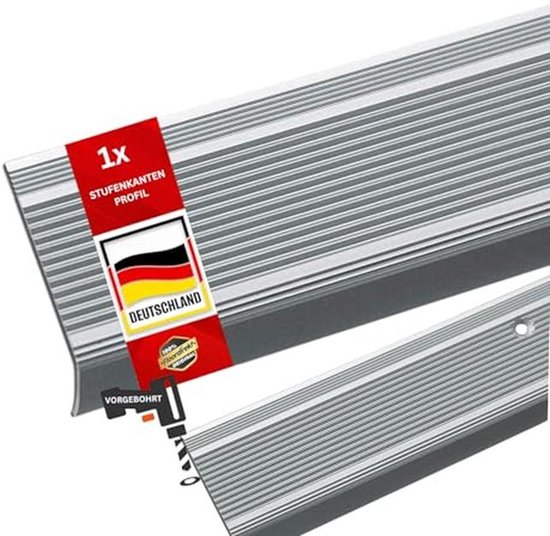 Integral Stair Edge Profile, L-Shape, Pre-Drilled or Self-Adhesive ...