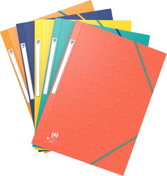 Set van 10 Elastische 3-Flap Mapjes voor A4 Documenten - Stevig ...