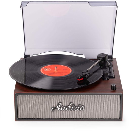 Retro platenspeler - Audizio Reno - Bluetooth platenspeler - LP speler ...