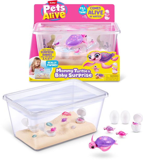 Pets Alive Mama Turtle Surprise van ZURU | bol