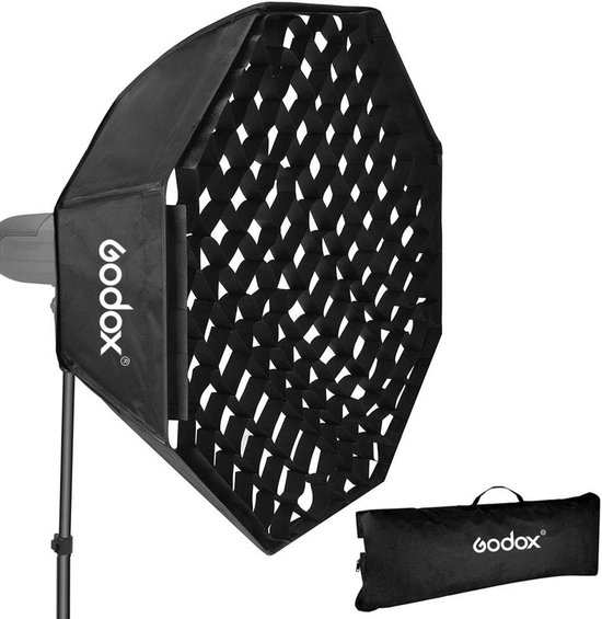 95 cm Softbox met Grid voor Bowens Mount - 50x70 cm voor Portret en ...