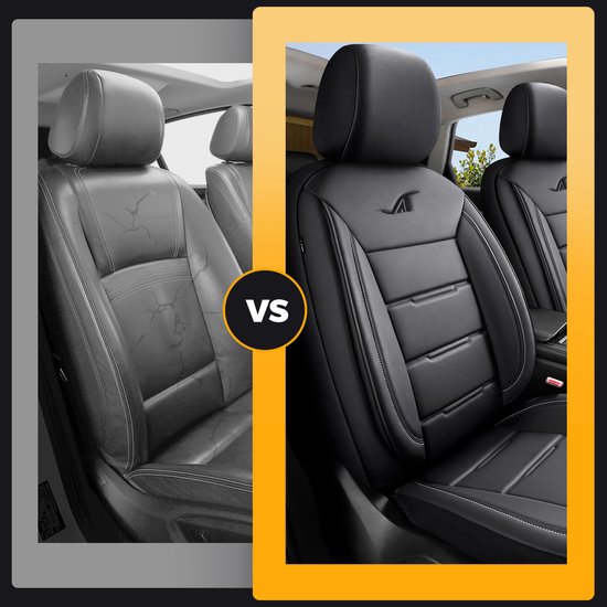 Autostoelhoezen voor Dacia Logan 2. Gen. 2012-2020 | Set van 2 | AIE405 ...