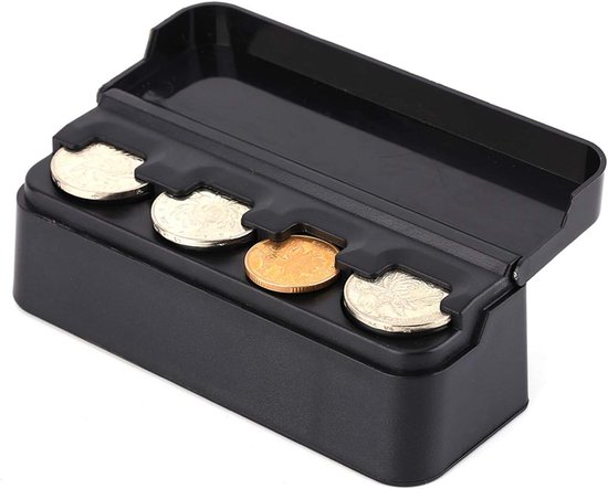 Allecta - Portable Coin Storage Box voor auto en RV - Plastic Munt ...