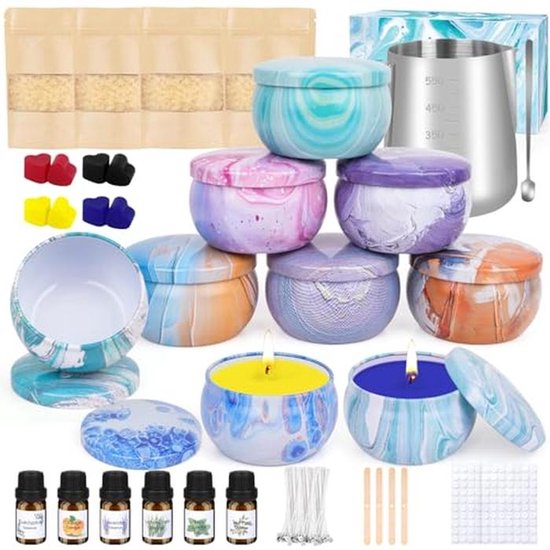 Doe-het-zelf kaarsenproductiekit - Complete set voor beginners en ...