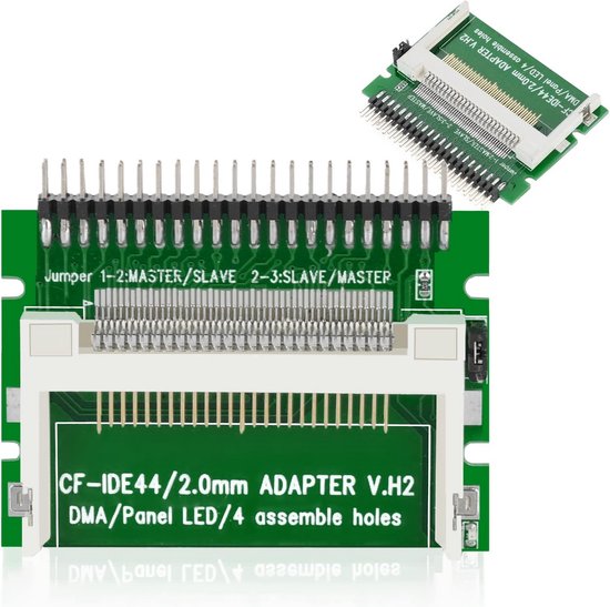 Compact Flash CF-kaart IDE-adapter voor 2,5 inch HDD SSD | bol