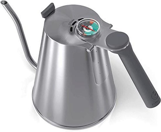 Coffee Gator True Brew Gooseneck Kettle, 1.5 Litres, Hob 17.8 cm and ...