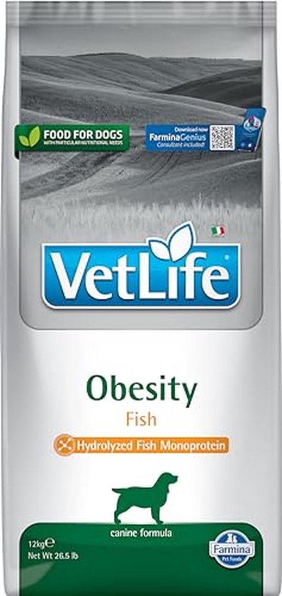 Natuurlijke Hondenvoeding voor Obesitas - Vis 12 KG | bol