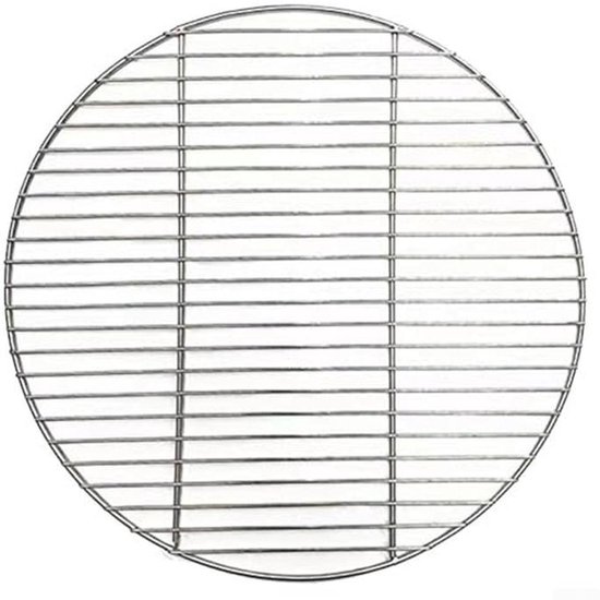 Rond roestvrijstalen grillrooster voor BBQ - 45 cm | bol