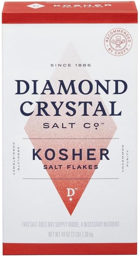 Kosher Zout Grof Zeezout Kristallen 1.36kg - Natuurlijk en Zuiver | bol