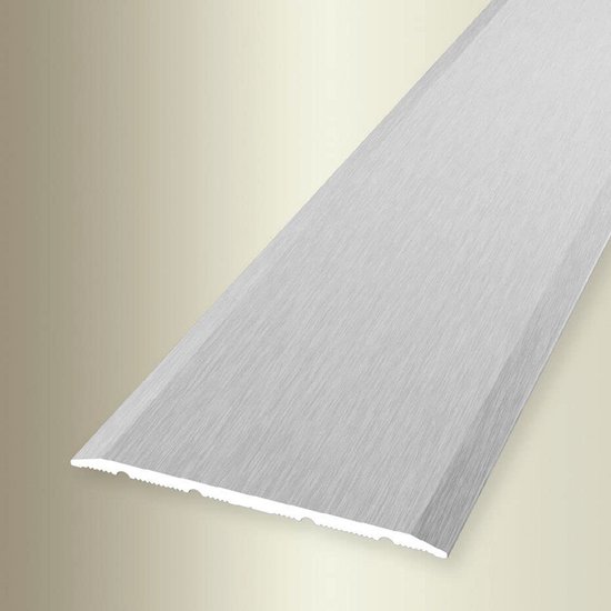 Overgangsprofiel 60 mm - Aluminium - Glad - Zilver - Zelfklevend ...