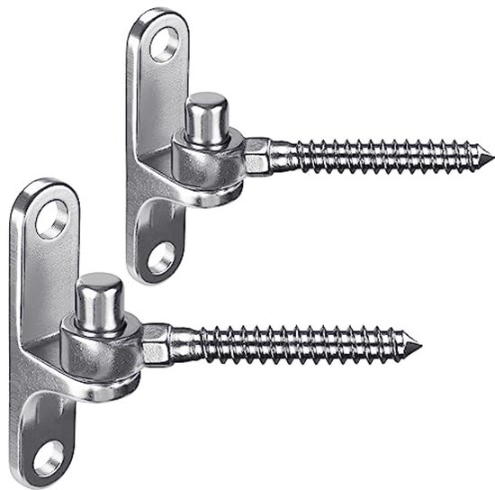 Zware Tuindeur Scharnier M10 - 2 Stuks 16mm Haak voor Boerderijpoorten ...