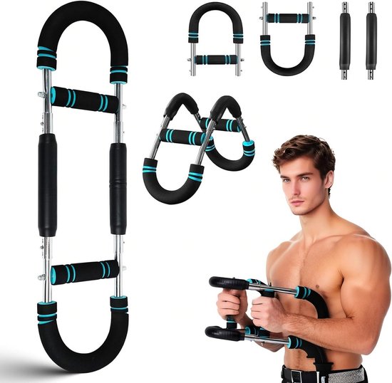 Verstelbare Power Twister Armtrainer Krachttraining 30-50 kg - Borst ...