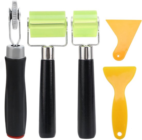 Set van 3 Drukrollers voor naadafdichting en verlijming | bol