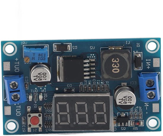 Green Glow - Step-up Boost Converter 5V-35V, Verstelbare Power Voltage ...