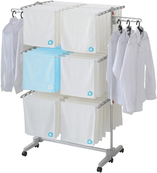 Oversized Droogrek voor Kleding - Ruimtebesparend en Stabiel Design met ...