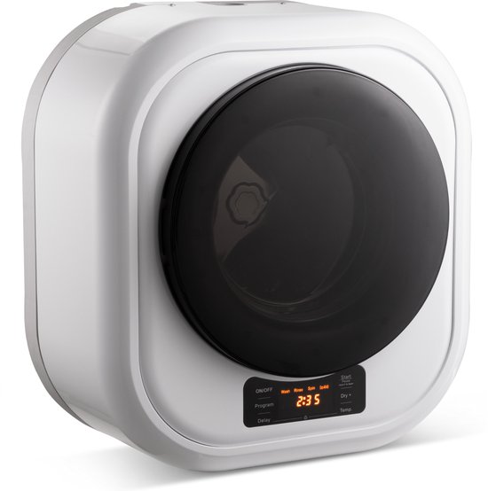 Evolar Mini Wasmachine met Droger - Klein, energieklasse B, 800 toeren ...