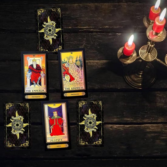 Tarotkaarten Set 78 Delig Compleet Met Kaarten Voor Toekomst Orakel | bol