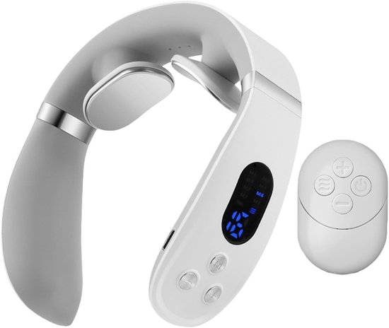 Diepe Weefsels Nekmassage - Verwarmde Puls Cervicale Nek Spier Massager ...