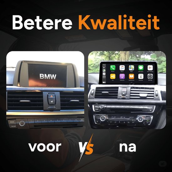 VCTparts® CarPlay & Android Auto Autoradio voor Volkswagen Up, Skoda ...