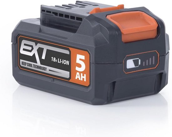 Lithium-ion accu pack 5Ah 18V met Power Indicator | Accu voor snoerloze ...
