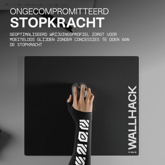 Wallhack SP-004A Glass Gaming Mouse Pad – 4th Gen Micro-etched surface ...