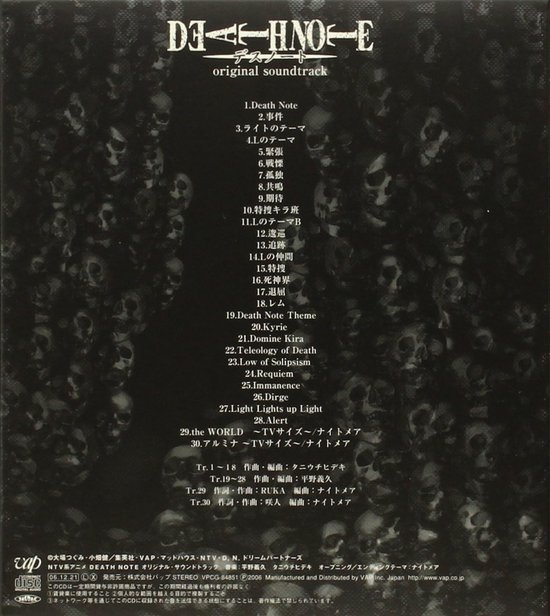 Originele Soundtrack Anime Serie Muziek, Yoshihisa Hirano and Hideki ...