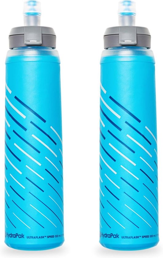 Set van 2 Opvouwbare Zachte Waterflessen 500ml - Flexibele Drinkfles ...