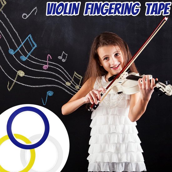 6 Rollen Vingerbord Tape voor Viool en Cello - Fretmarkeringen voor ...
