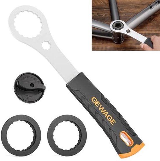 Pedaalreparatieset met Binnenlagersleutel en Adapter - Compatibel met ...