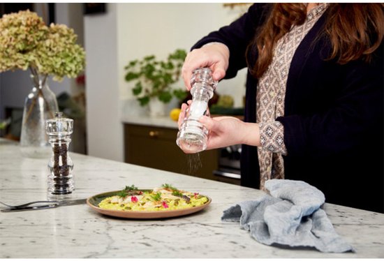 Cole & Mason London Peper- en Zoutmolen Gift Set – 18 cm – Transparant ...