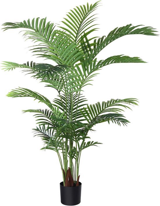 Palmier Areca Artificiel Réaliste 160 cm - Faux Palmier sans Entretien ...