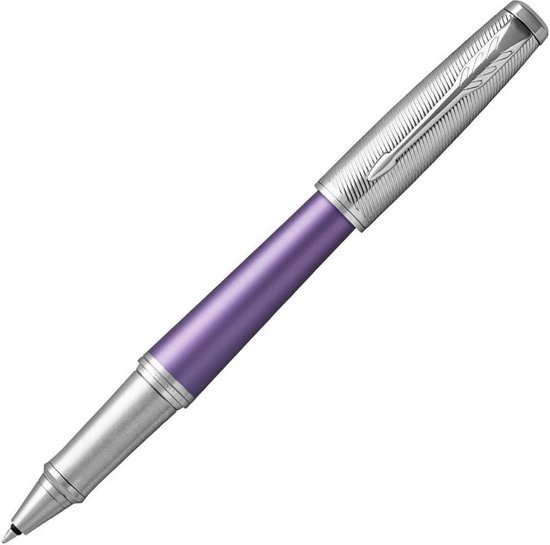 Premium Rollerball Pen in Violet met Fijne Punt | bol