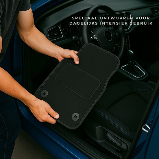 Mattastic® Automat - 4 Delig - Perfecte Pasvorm - Complete Set - Zwart - Geschikt voor... | bol