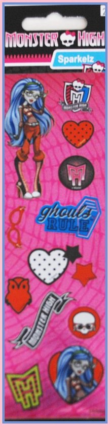 Sticker Vel Monster High - 20 x 5 cm met Fun Stickers | bol