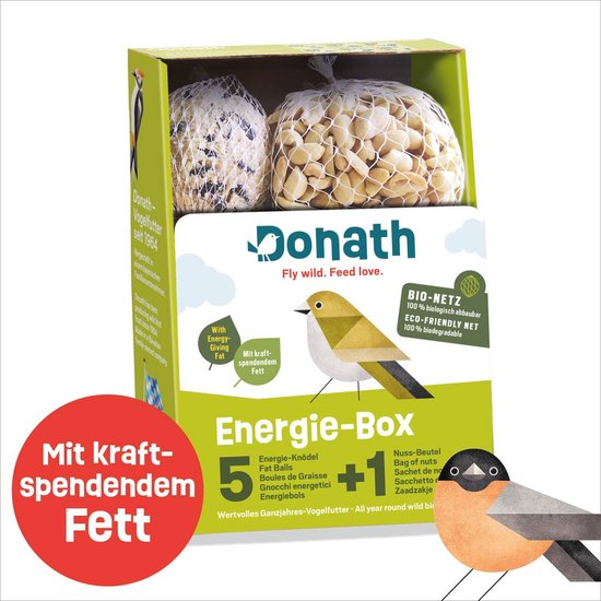 Energie-Box 5+1 Wildvogelvoer 620 g voor Tuinvogels | bol