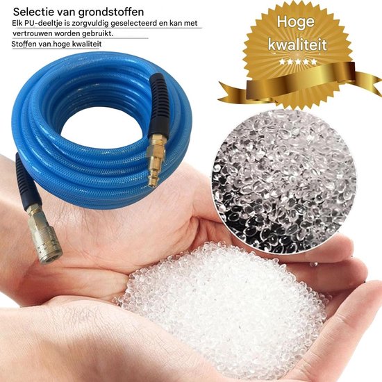Gsedaox-Luchtslang - 10 m - 20 Bar -Compressor Slang - Snelkoppeling ...