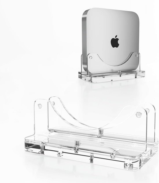 Acryl Desktop Verticale Beugel voor Mac Mini - Ruimtebesparende ...