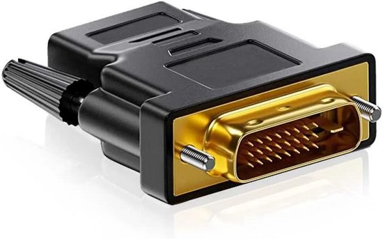 DVI naar HDMI Adapter, dual-link 24+1 pin, bidirectioneel, 1080P Full ...