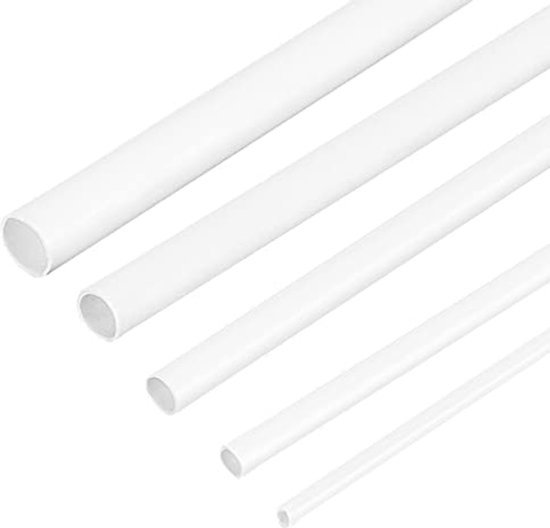 KARZO - 25 Stuks ABS Plastic Staven, Ronde Holle Buizen voor DIY ...