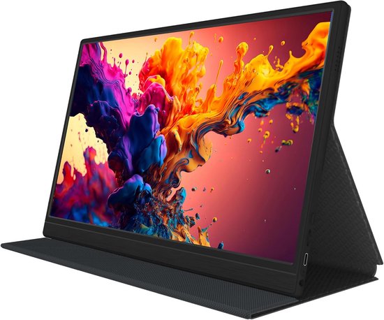 15.6 inch Full HD IPS Draagbare Monitor (USB-C & HDMI) - Slanke Externe ...