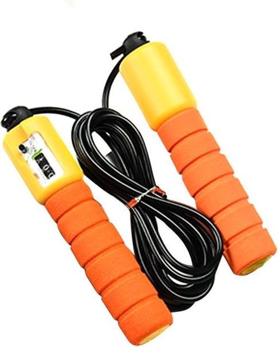 Jump Ropes with Counter Sports Fitness Adjustable Fast Speed Counting ...