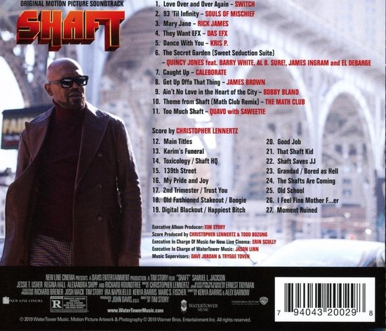 Shaft - 2019 Original Motion Picture Soundtrack, Ost | Muziek | bol