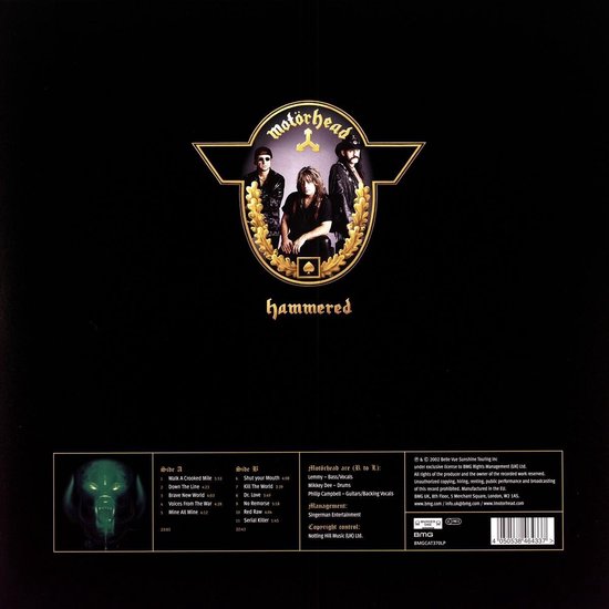 Hammered, Motorhead | LP (album) | Muziek | bol.com