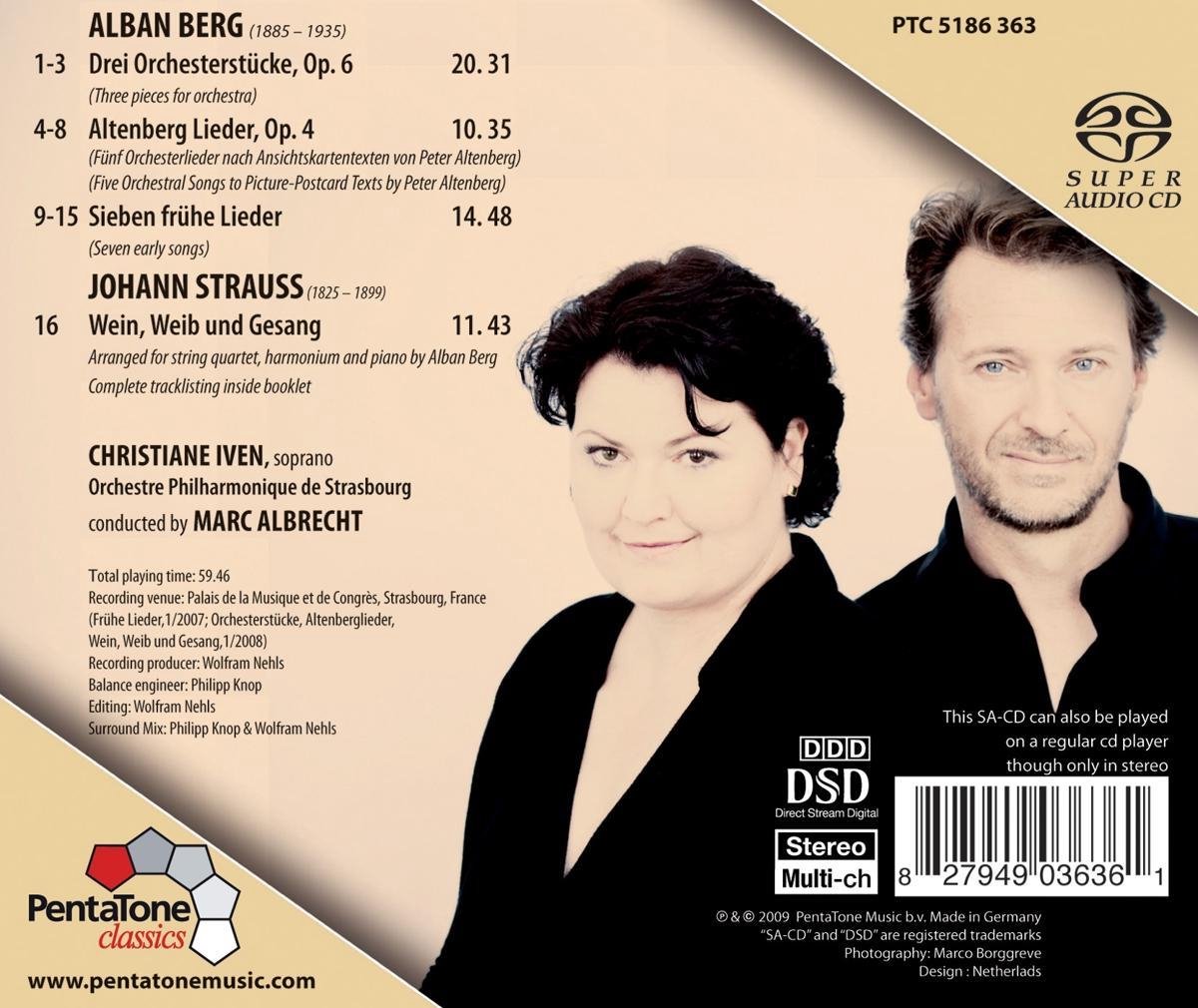 Christiane Iven, Orchestre Philharmonique De Strasbourg, Marc Albrecht ...
