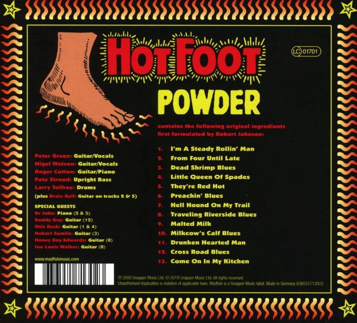 Hot Foot Powder (Digi), Peter Green & Nigel Watson Splinter Group | CD ...