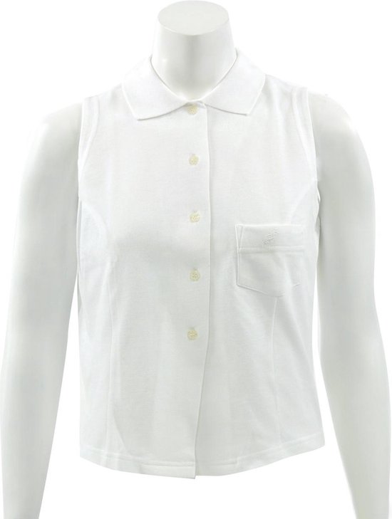 Australian - Dames Top - Witte top met knoopsluiting - 40 - Wit | bol.com
