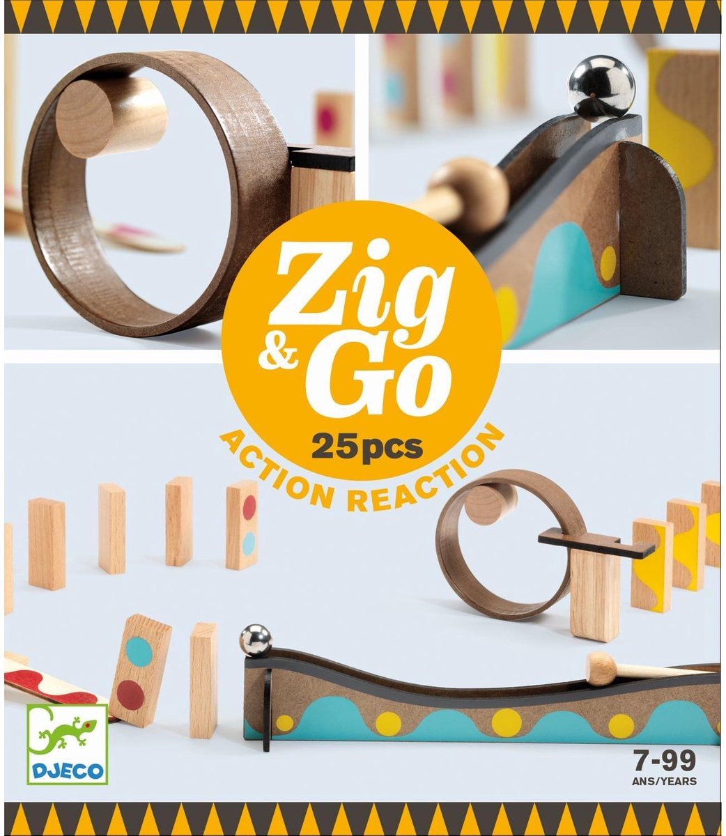 Djeco Zig & Go 25 Stuks | bol.com